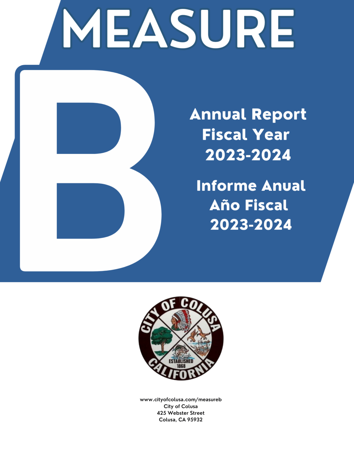 Measure B – City of Colusa